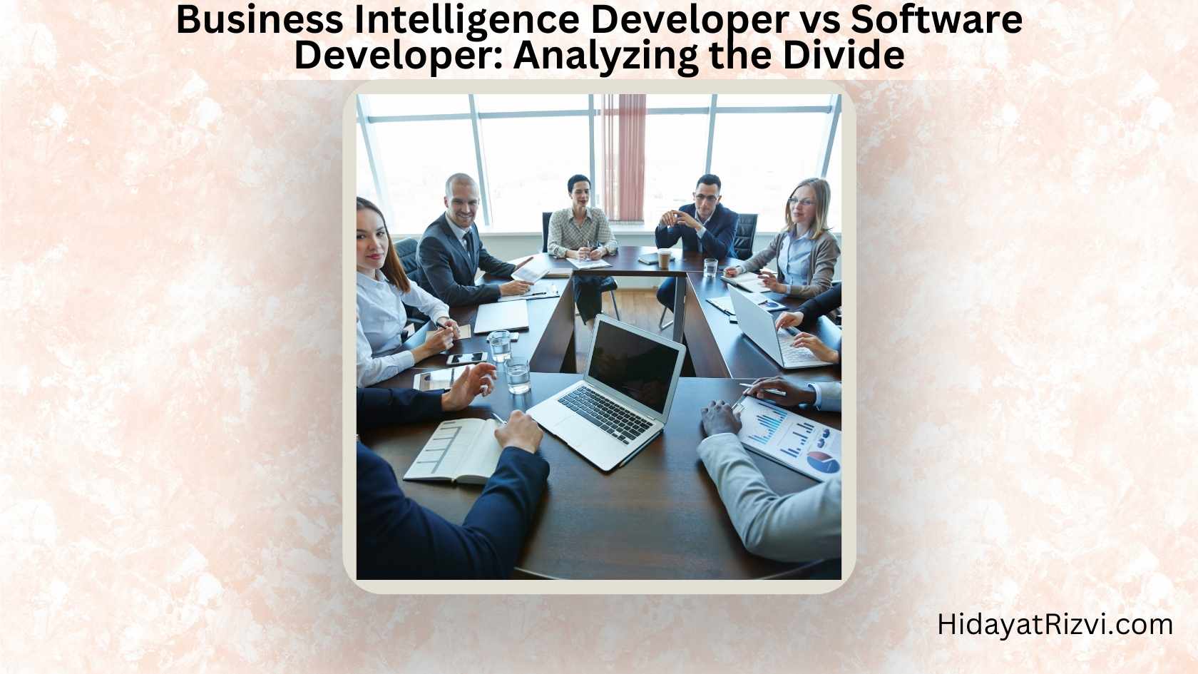 Business Intelligence Developer vs Software Developer: Analyzing the Divide - Hidayat Rizvi