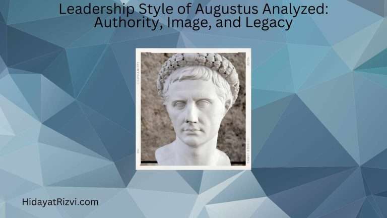 Leadership Style of Augustus Analyzed: Authority, Image, and Legacy ...
