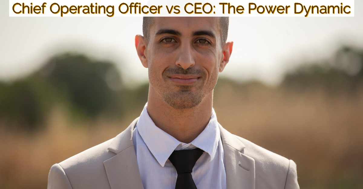 Chief Operating Officer vs CEO: The Power Dynamic - Hidayat Rizvi